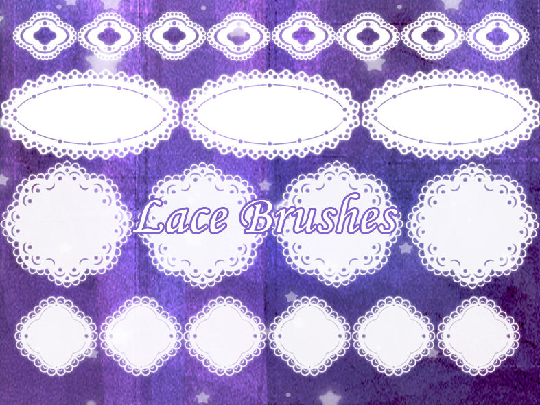 Lace Brushes by Fantasy33 on DeviantArt