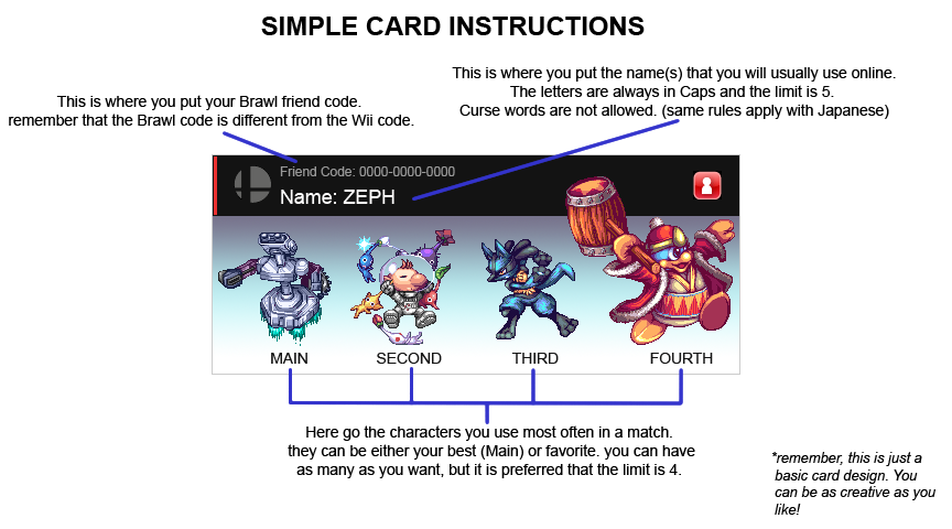 Alt SMASH card template by ssbb-tourney-club on DeviantArt