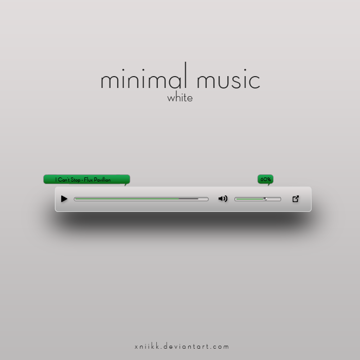 minimal music white by xNiikk on DeviantArt