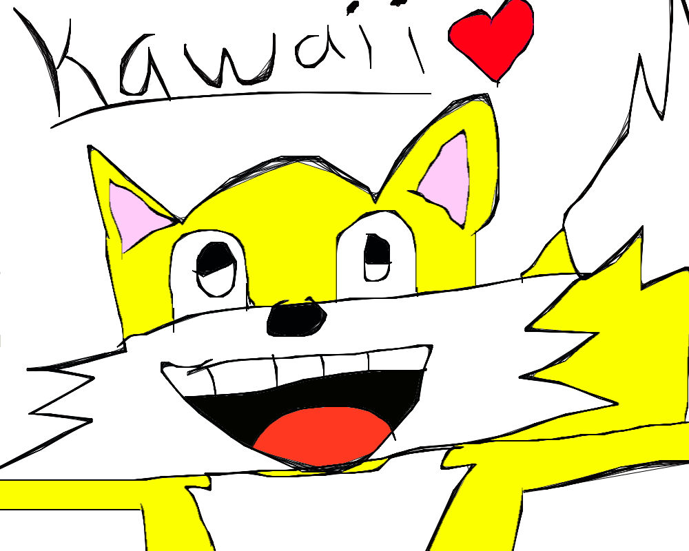 Kawaii desu Tails by KawaiiEmoAnimeGirl on DeviantArt