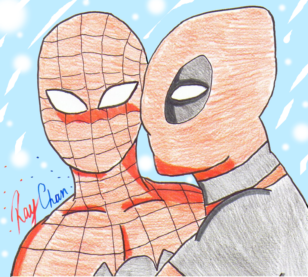 SpideyPool by RaydaraArtIsABang on DeviantArt