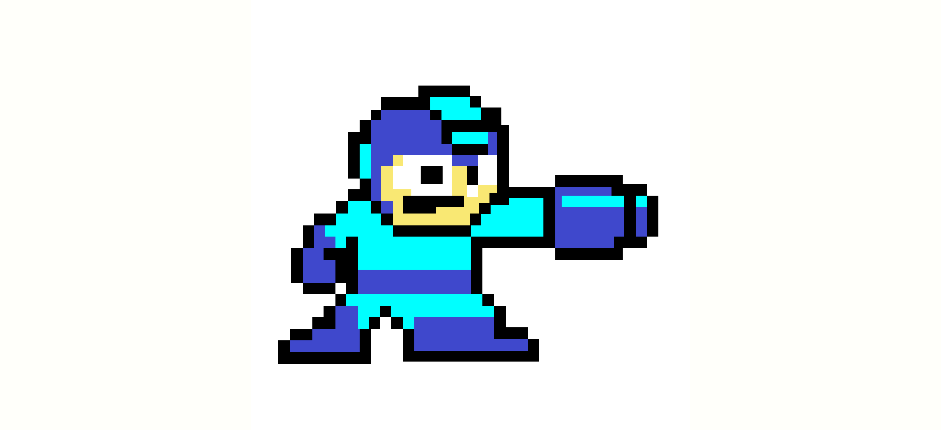 8-Bit Mega Man by KendrickPhoenix on DeviantArt