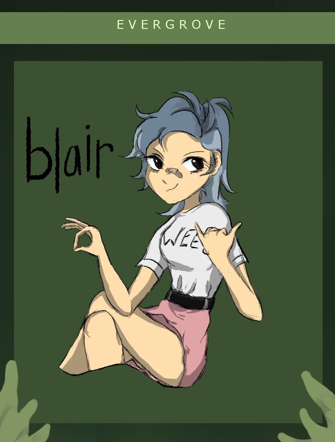 human au meme: Blair by peetjey on DeviantArt