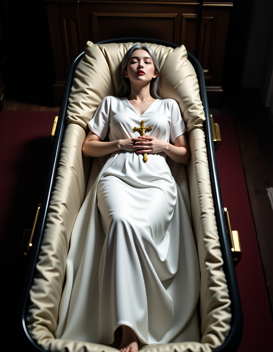 Open casket funeral beauty by hercasket on DeviantArt