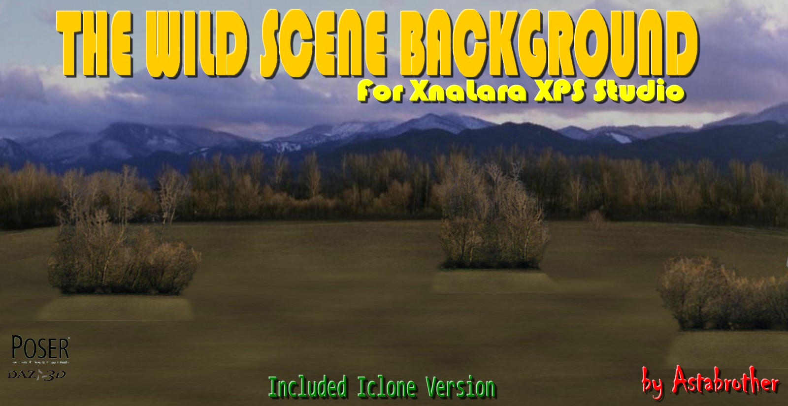 The Wild Scene Background by astabrother on DeviantArt