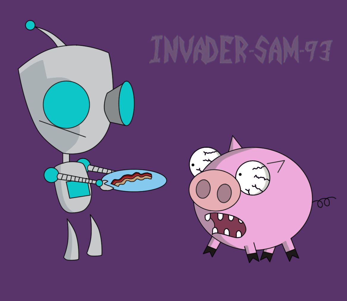 Want some Bacon? by Invader-Sam-93 on DeviantArt
