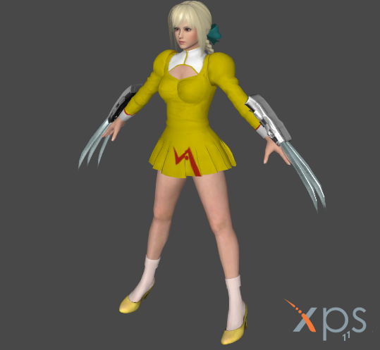 Golden Delmo Tonia - Meshmod by Toshiiekyoko01 on DeviantArt