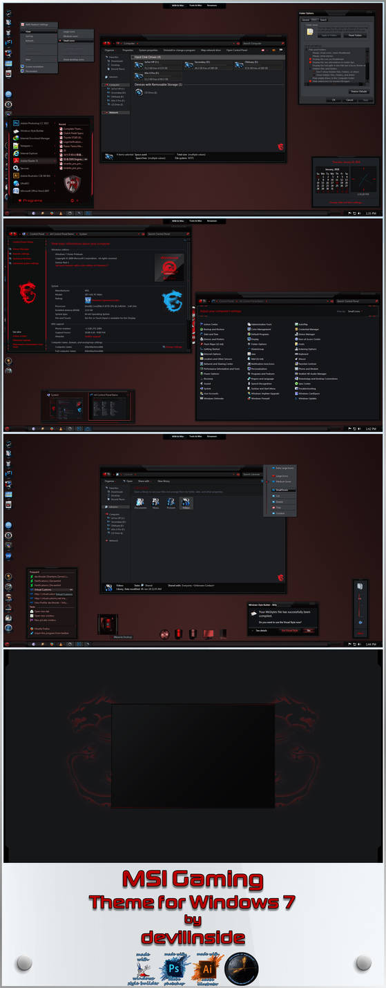 MSI Gaming by devillnside on DeviantArt
