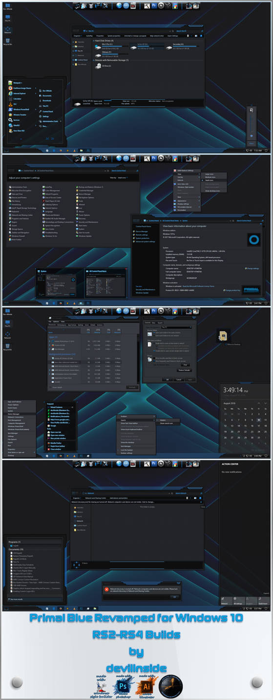 Primal Blue Revamped X by devillnside on DeviantArt