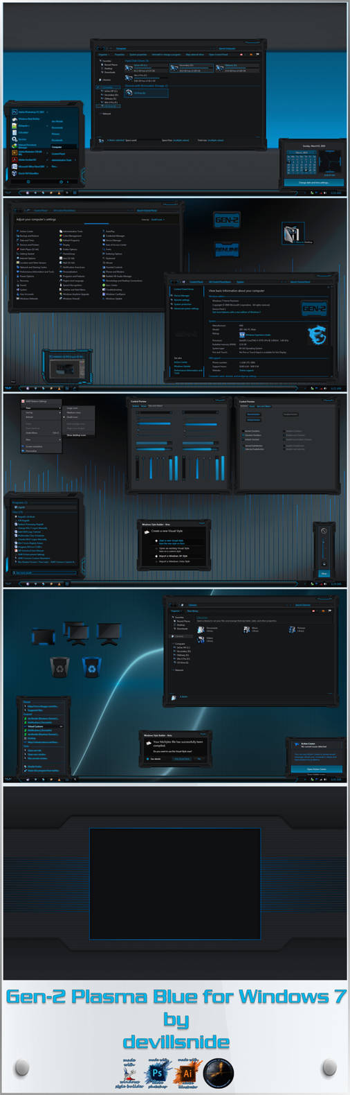 Gen-2 Plasma Blue by devillnside on DeviantArt