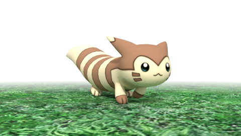[GIF] Furret walks for an eternity by kuby64 on DeviantArt