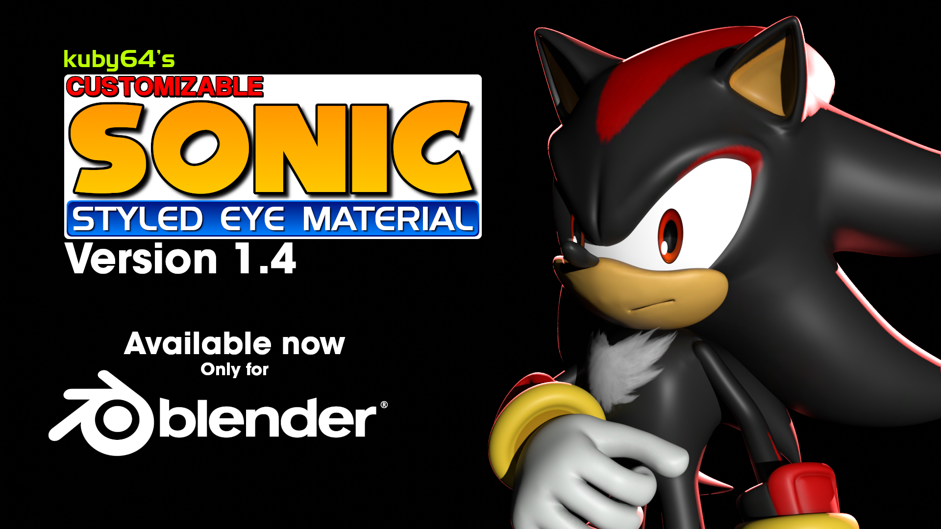 Customizable Sonic-styled Eye Material v1.4 by kuby64 on DeviantArt