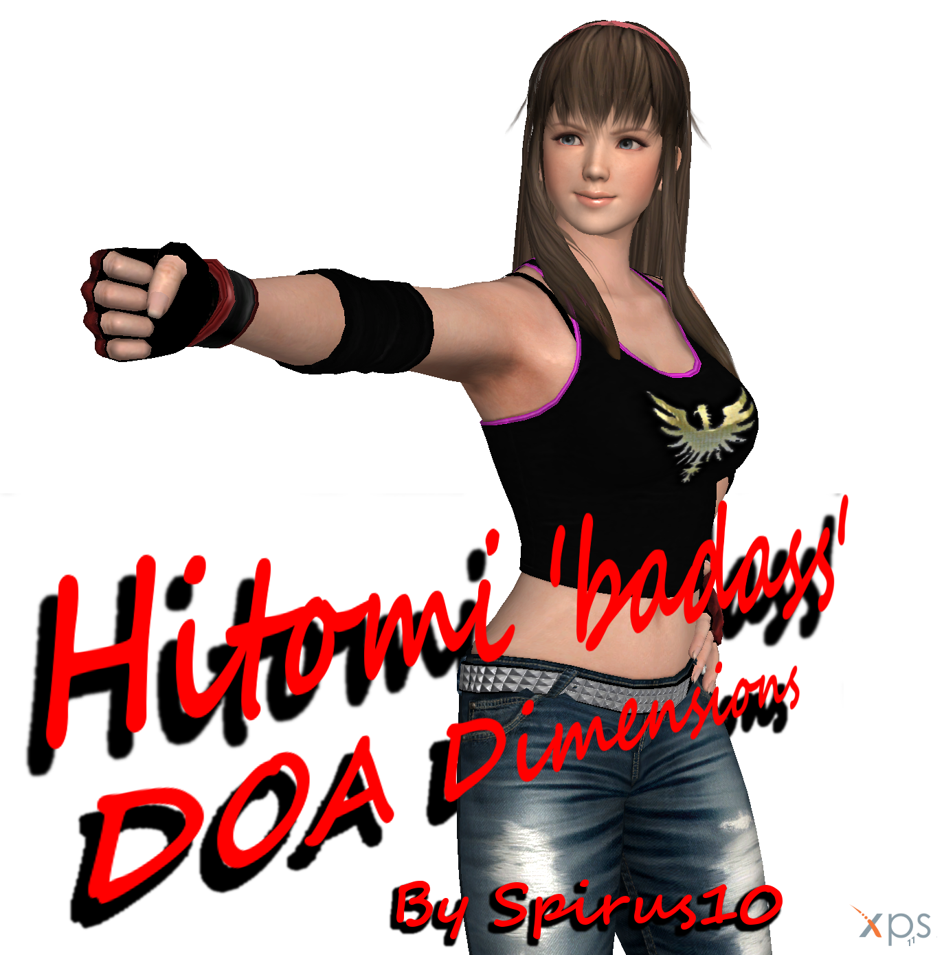 (Badass) Hitomi DOA Dimensions model by Spirus10 on DeviantArt