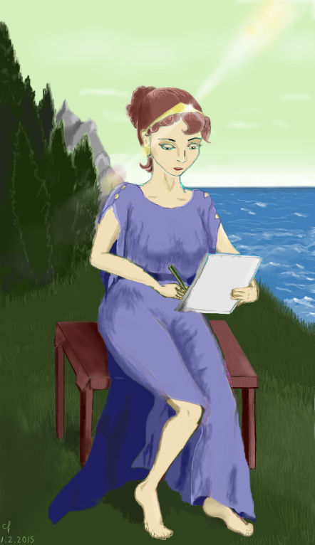 Muusa Kalliope / Calliope the Muse by Muusa-Kalliope on DeviantArt