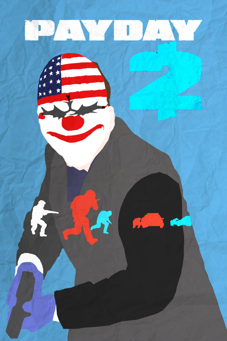 Dallas Payday 2 Minimalist poster by lewisdowsett on DeviantArt