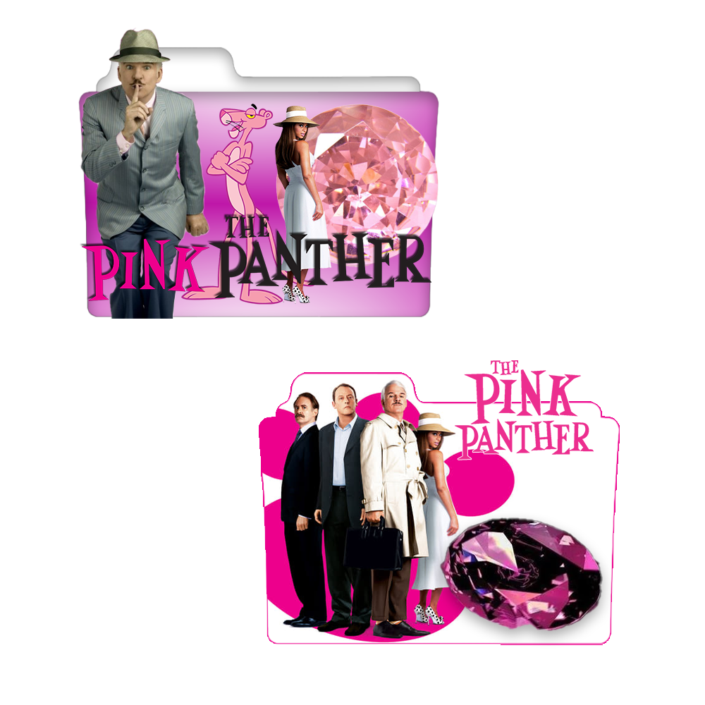 The Pink Panther Folder Icon Set by Dirt290x on DeviantArt