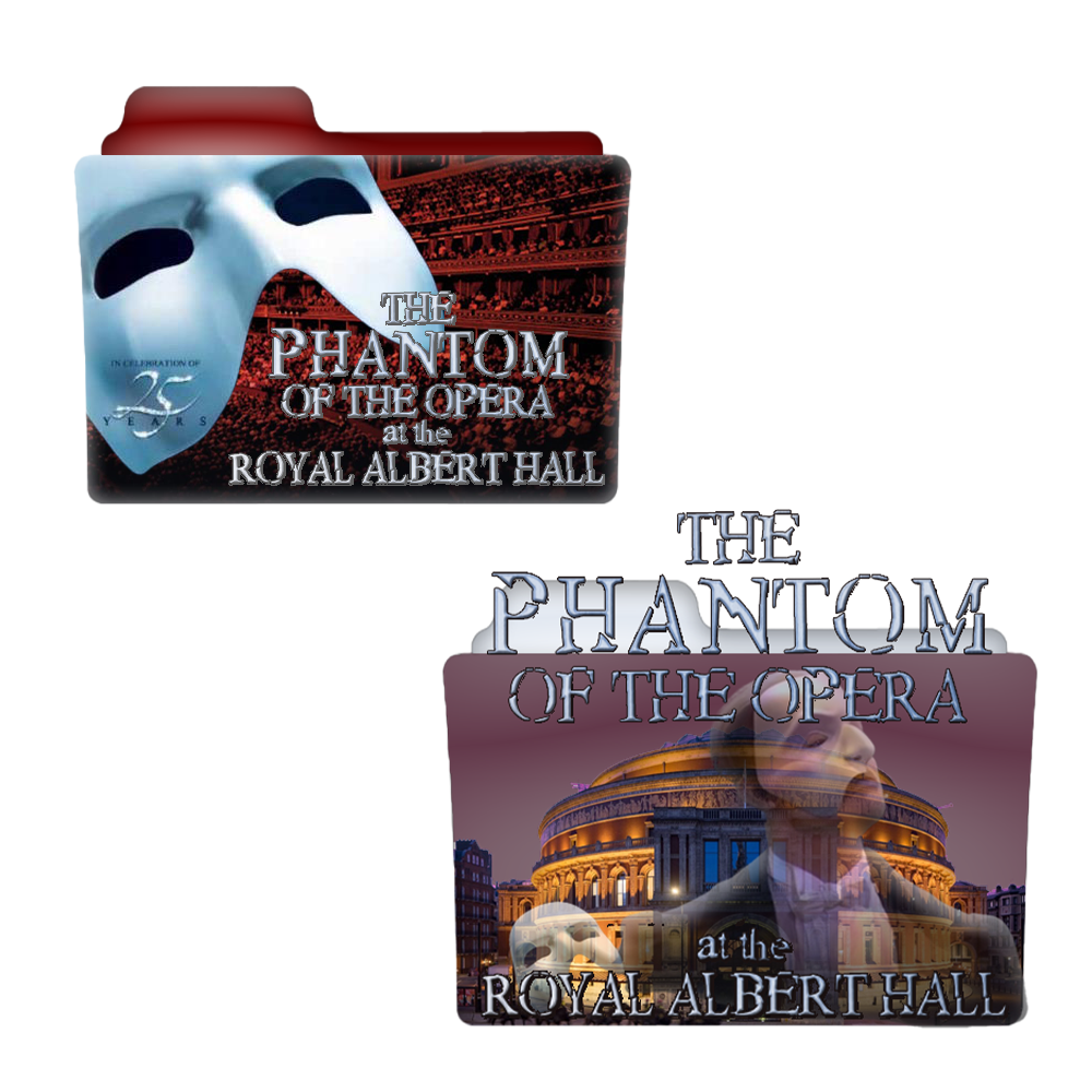 Phantom of the Opera Royal Albert Hall Folder Icon by Dirt290x on ...