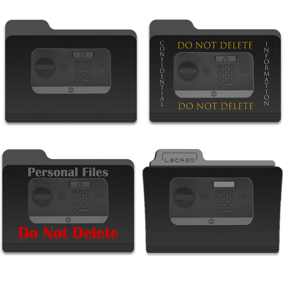 Safe Folder Icon Set by Dirt290x on DeviantArt