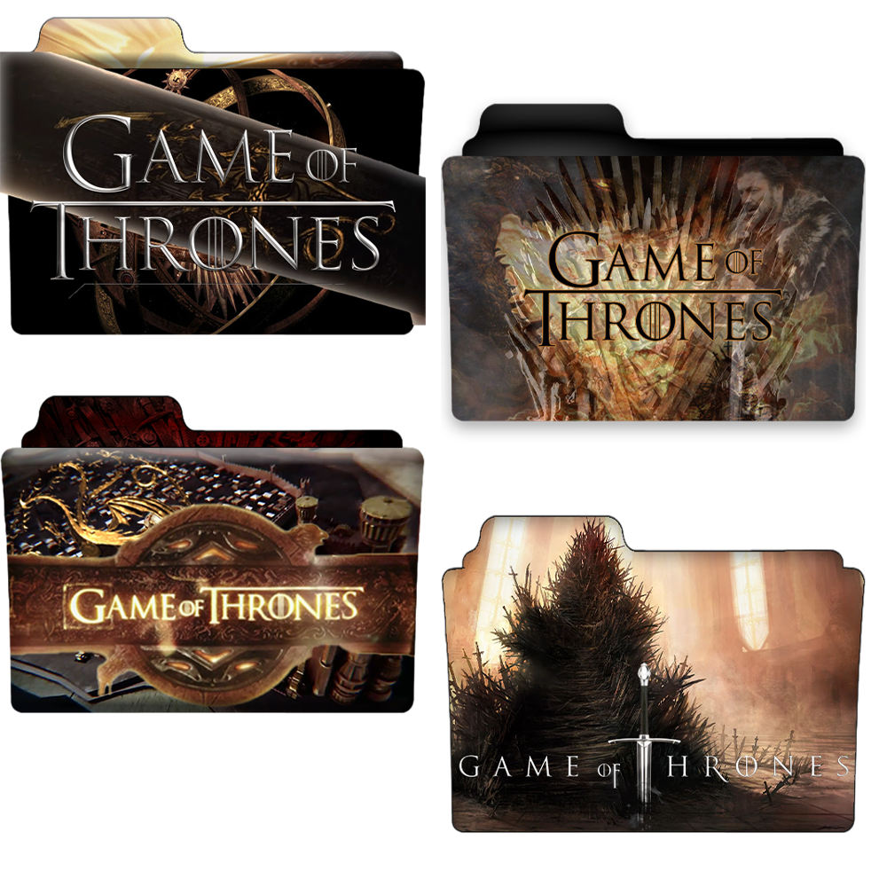 Game Of Thrones Folder Icon Set by Dirt290x on DeviantArt