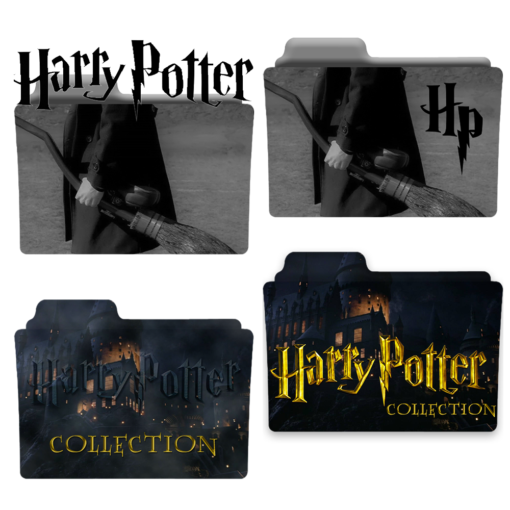 Harry Potter Folder Icon Set by Dirt290x on DeviantArt