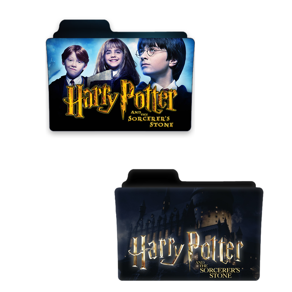 Harry Potter and the Sorcerer's Stone Folder Icon by Dirt290x on DeviantArt