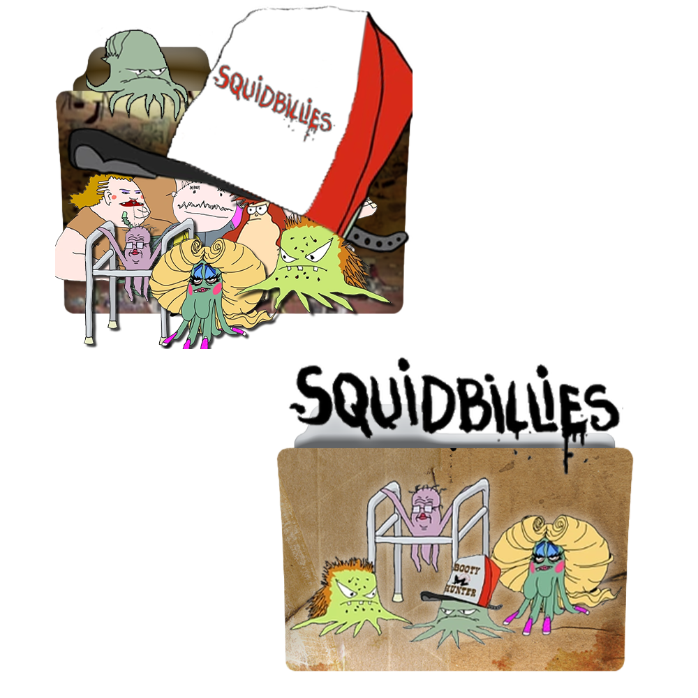 Squidbillies Folder Icon Set by Dirt290x on DeviantArt