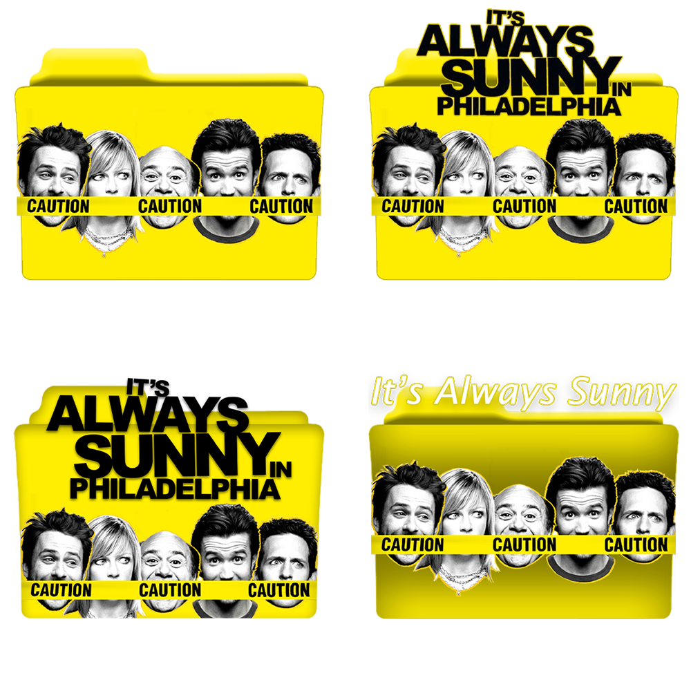 It's Always Sunny In Philadelphia Folder Icon Set by Dirt290x on DeviantArt