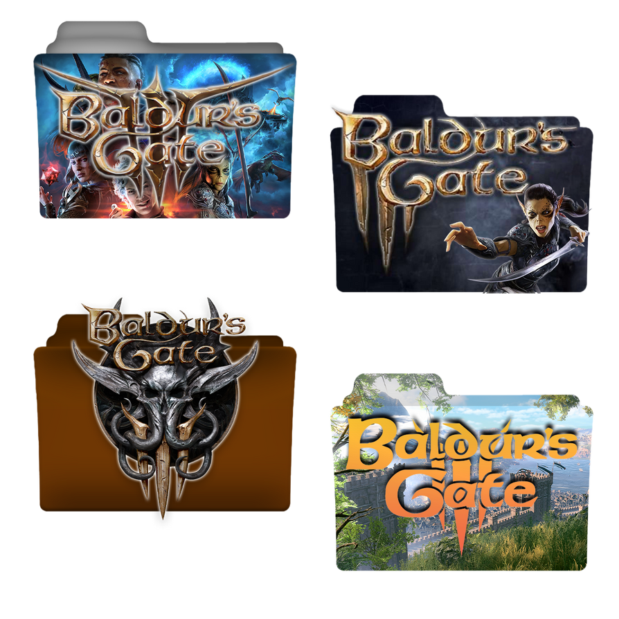 Baldur's Gate 3 Folder Icon Set by Dirt290x on DeviantArt
