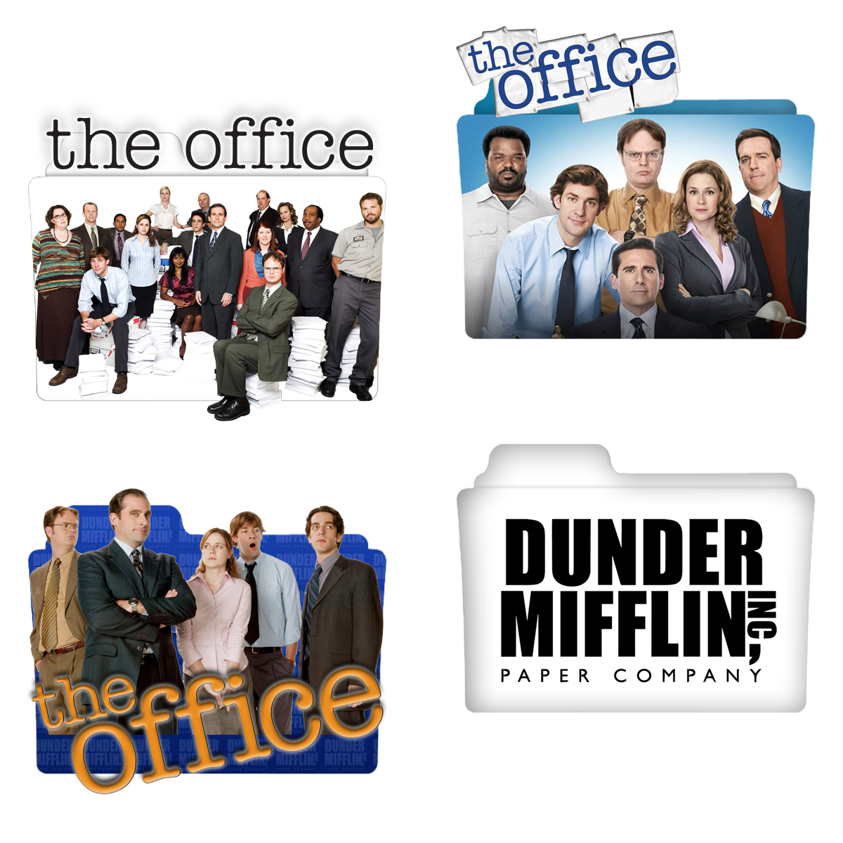 The Office Folder Icon Set by Dirt290x on DeviantArt