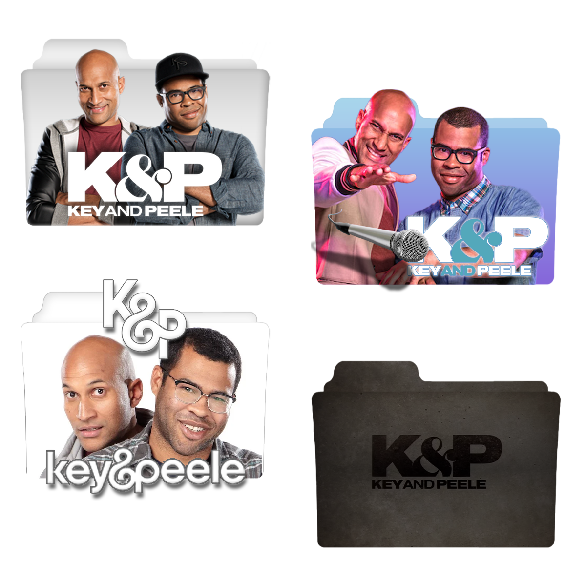 Key And Peele Folder Icon Set by Dirt290x on DeviantArt