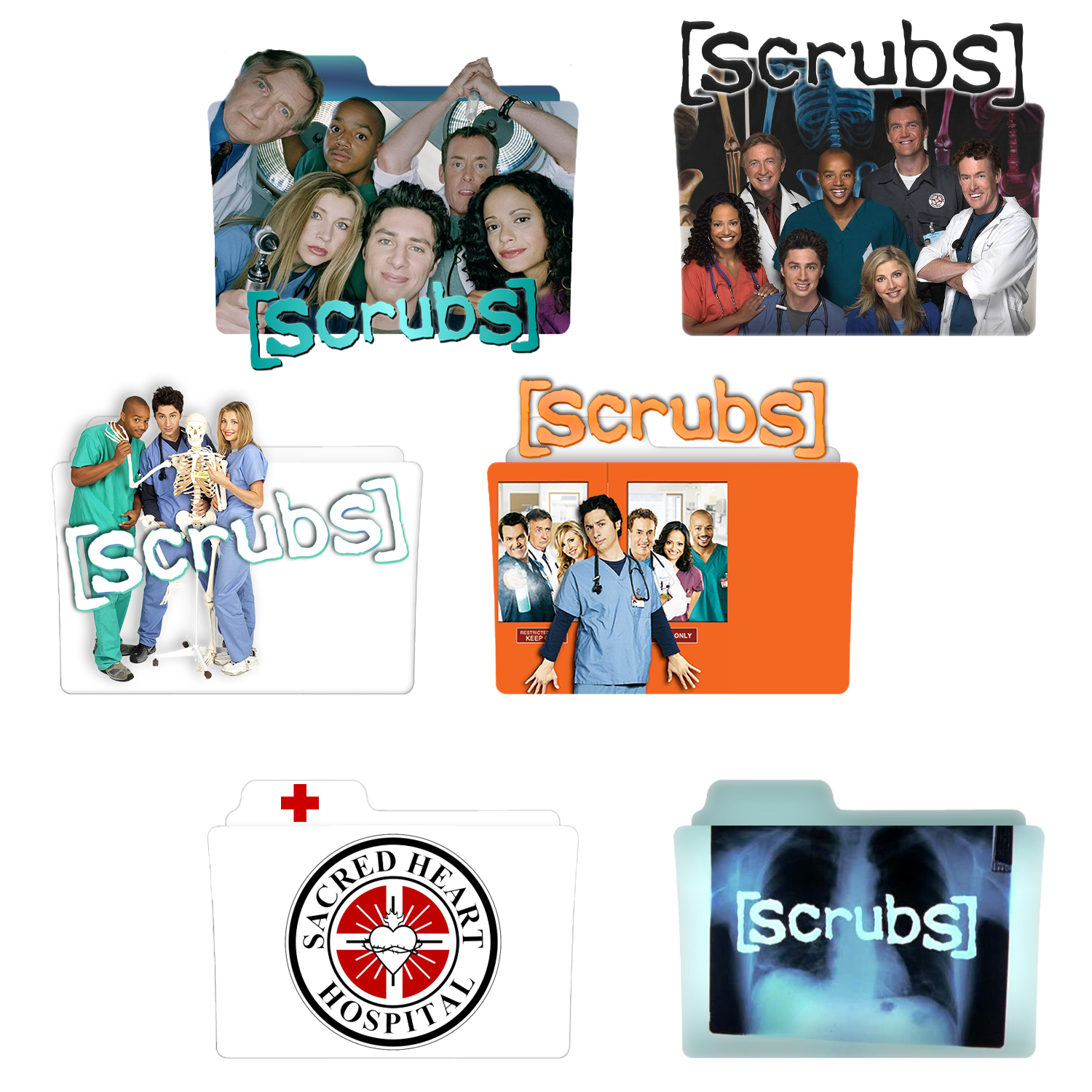 Scrubs Folder Icon Set by Dirt290x on DeviantArt