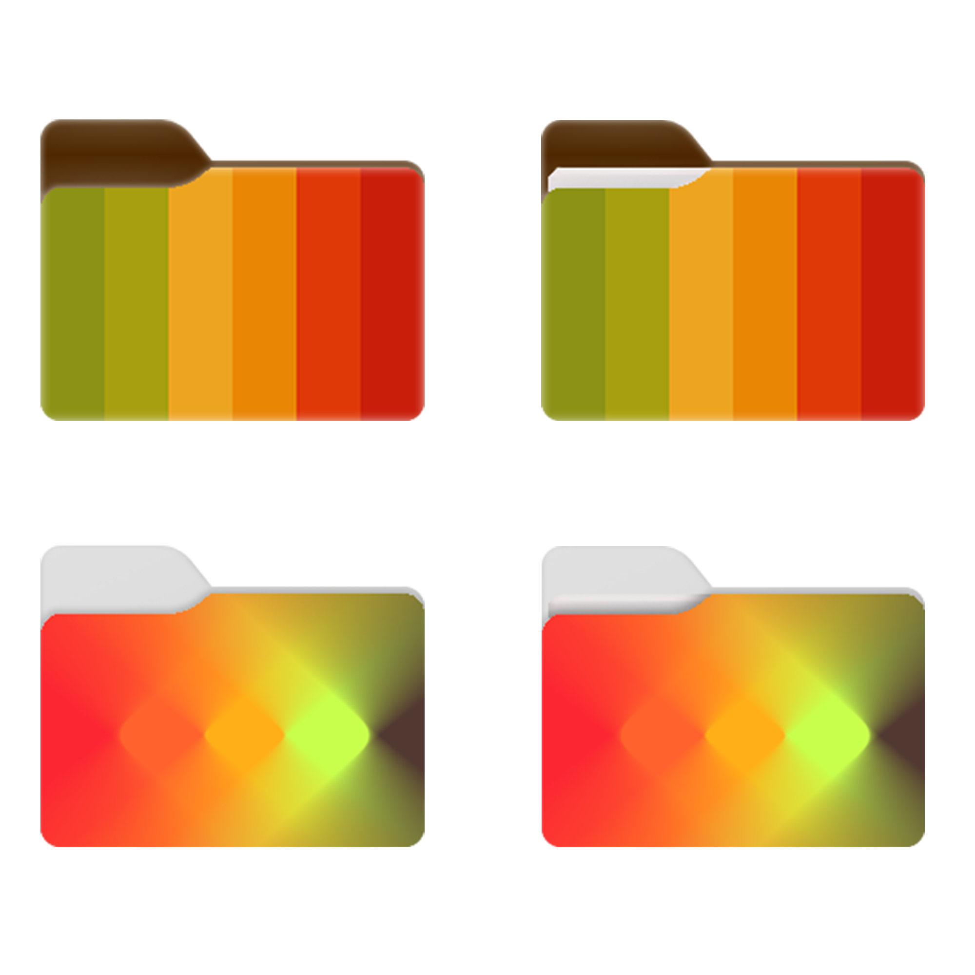 Fall Colors Folder Set Windows 11 by Dirt290x on DeviantArt