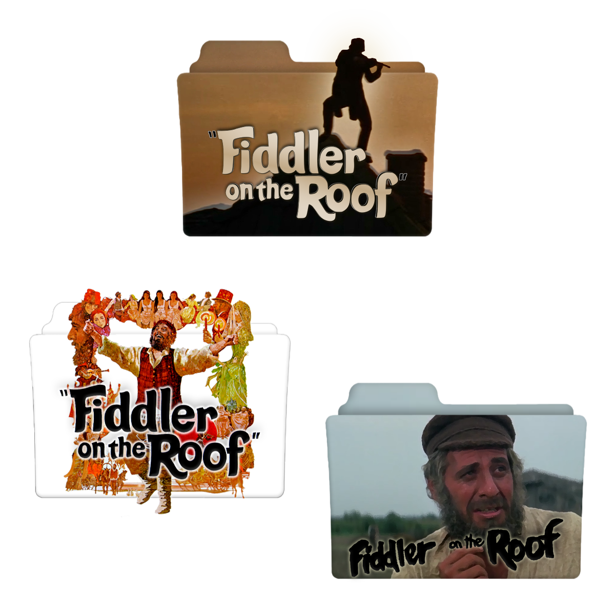 Fiddler on the Roof Folder Icon Set by Dirt290x on DeviantArt