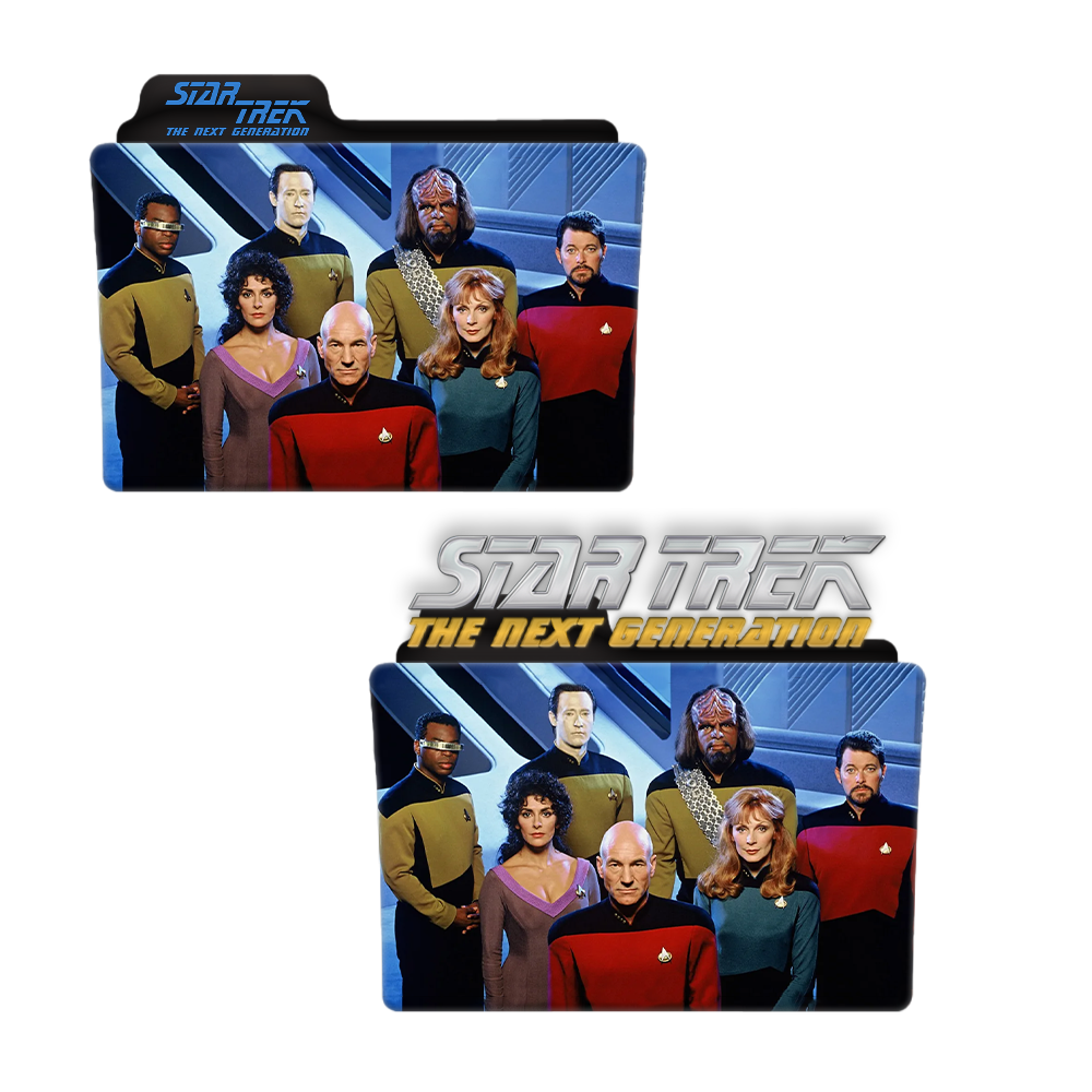 Star Trek the Next Generation Folder Icon Set by Dirt290x on DeviantArt