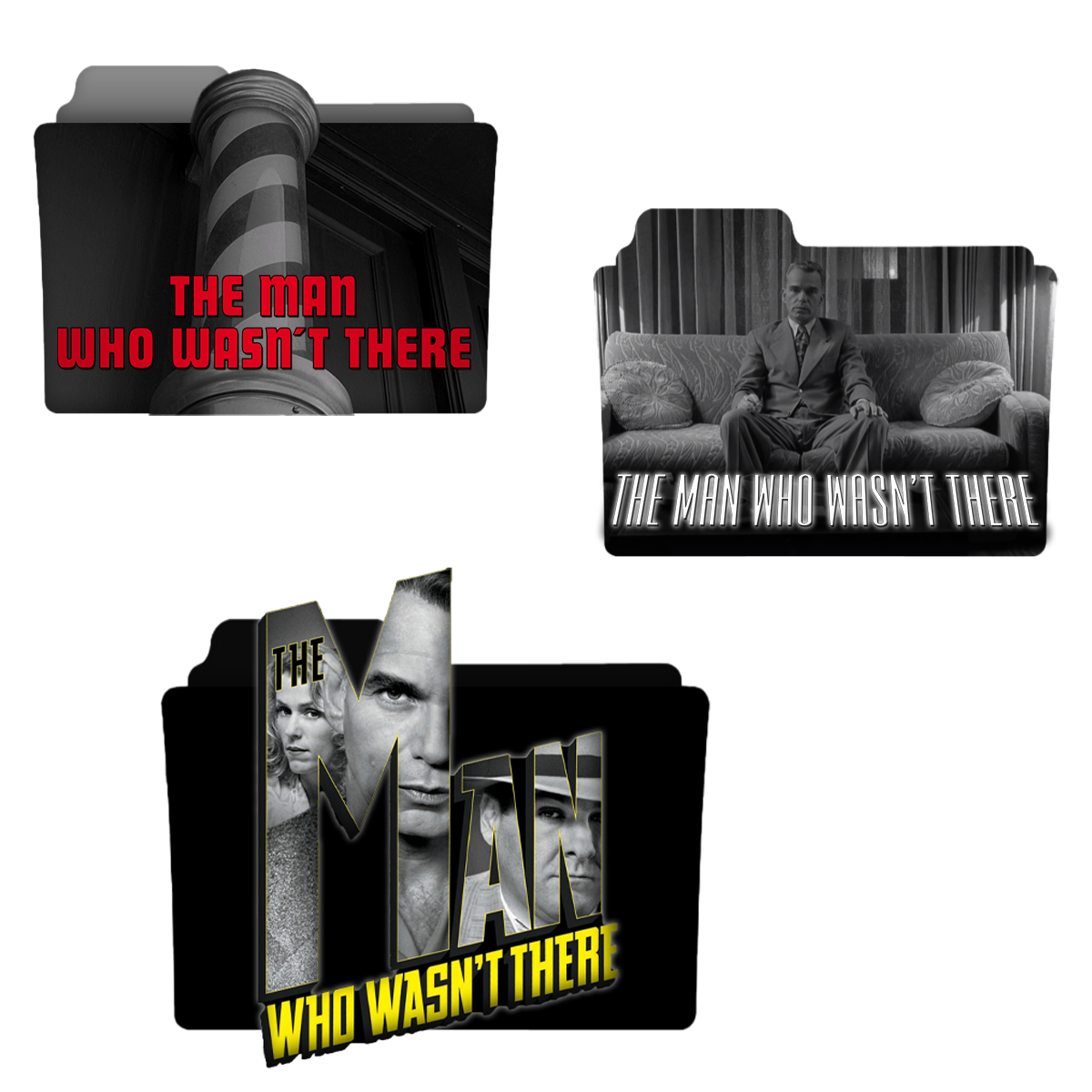 The Man Who Wasn't There Folder Icon Set by Dirt290x on DeviantArt