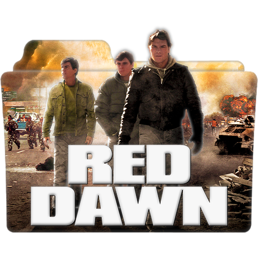 Red Dawn 1984 Folder Icon by Dirt290x on DeviantArt