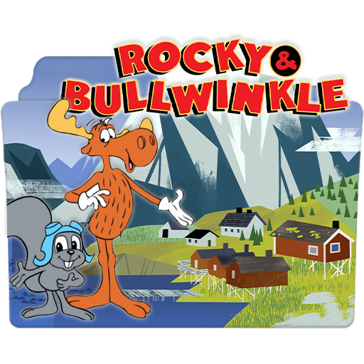 Rocky and Bullwinkle and Friends Folder Icon Set by Dirt290x on DeviantArt