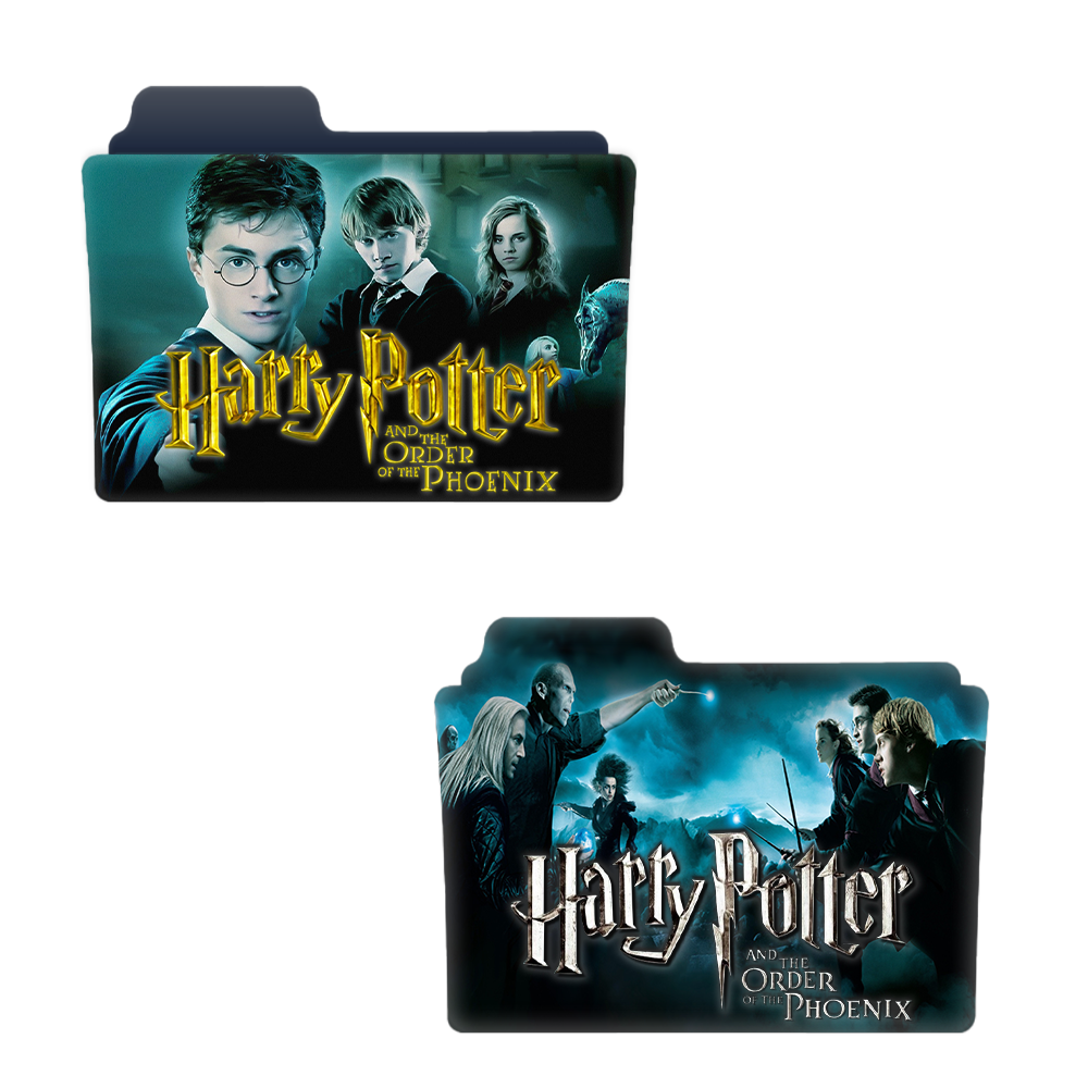 Harry Potter and the Order of the Phoenix Icon Set by Dirt290x on ...
