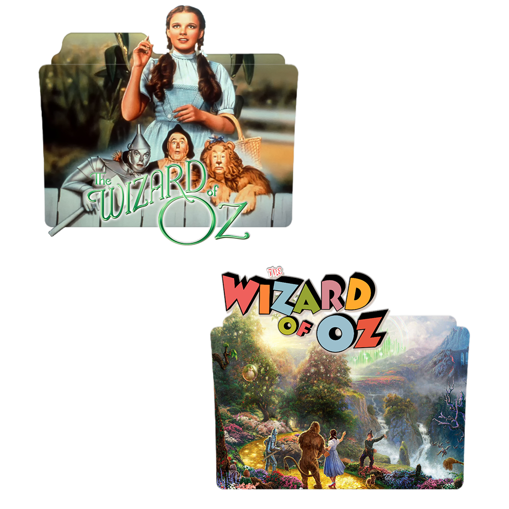 The Wizard of Oz Folder Icon Set by Dirt290x on DeviantArt