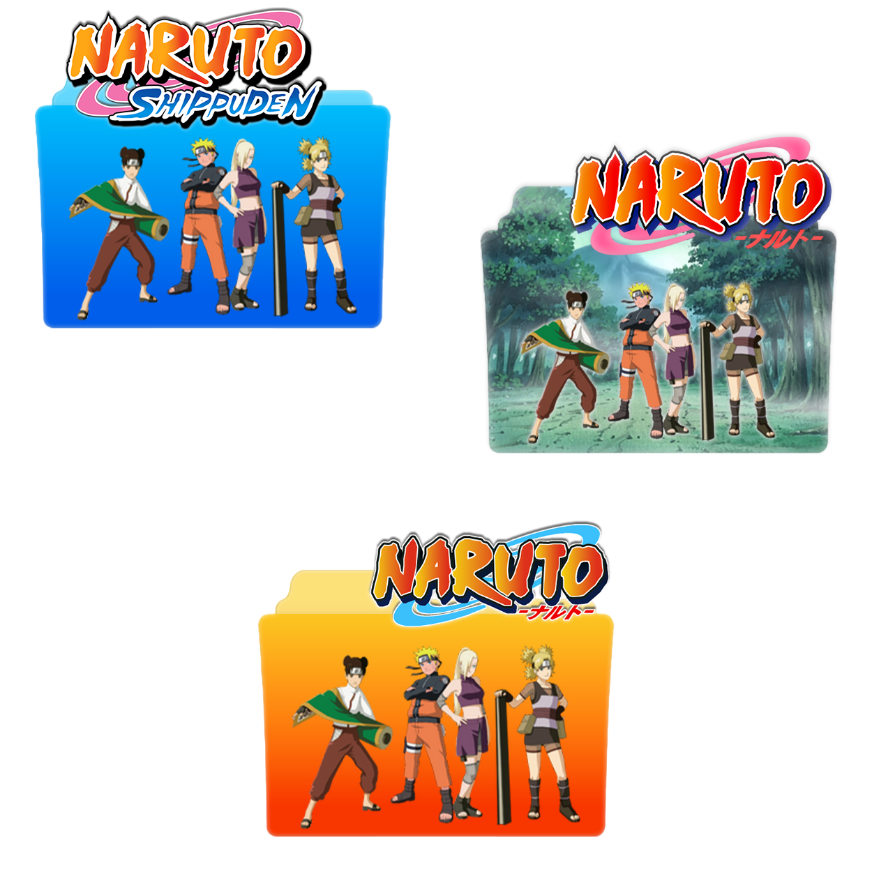 Naruto Folder Icon Collection by Dirt290x on DeviantArt