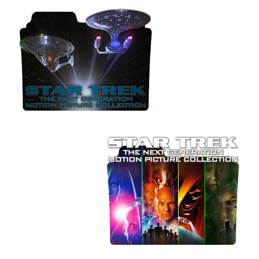 Star Trek Next Generation Movie Collection Icons by Dirt290x on DeviantArt