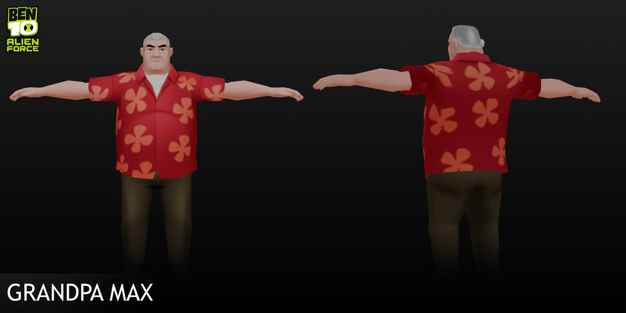 Grandpa Max by Haez3D on DeviantArt