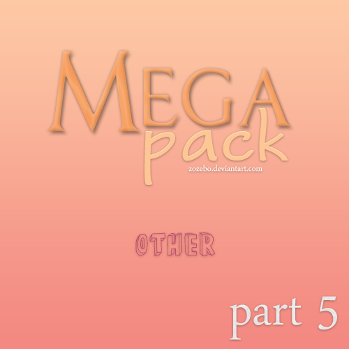 Mega pack V by ZozeBo on DeviantArt