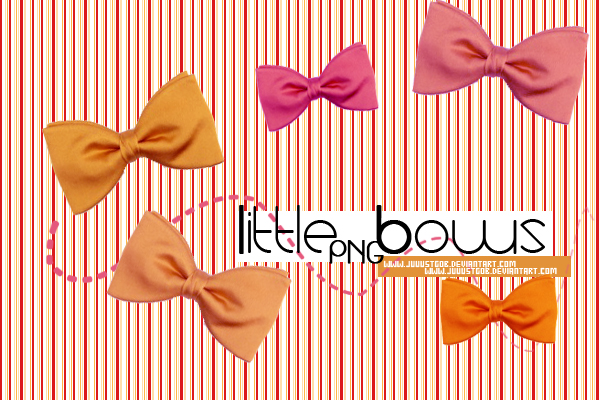 Little Bows PNG Pack by JuuustGPB on DeviantArt
