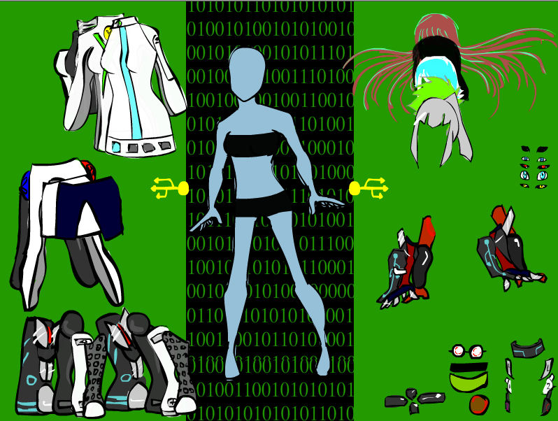 Tech Dress Up by LORD-BIG-DOGGIE on DeviantArt