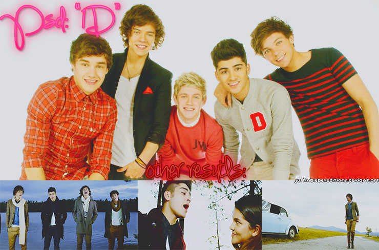 PSD : 1D by JustinBieberEditions on DeviantArt