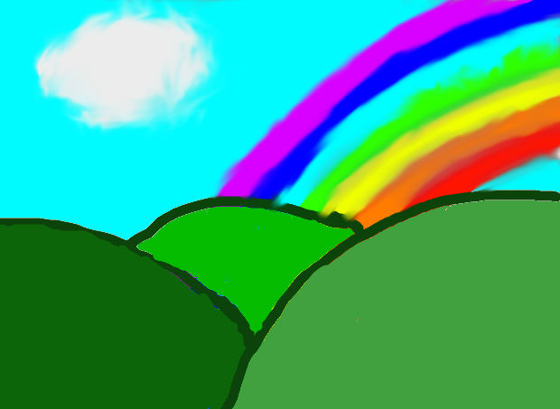 Rainbow Scene by MayWatterson262 on DeviantArt
