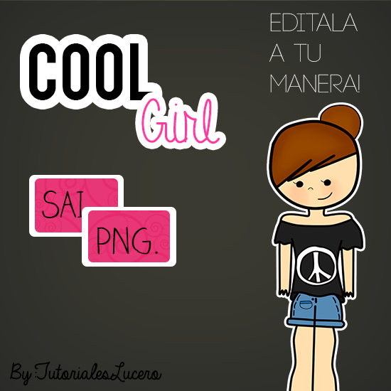 Cool Girl by TutorialesLucero on DeviantArt