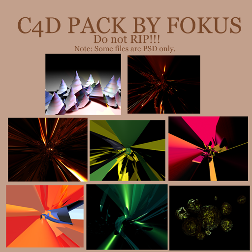 C4D pack by Me by Souldza on DeviantArt