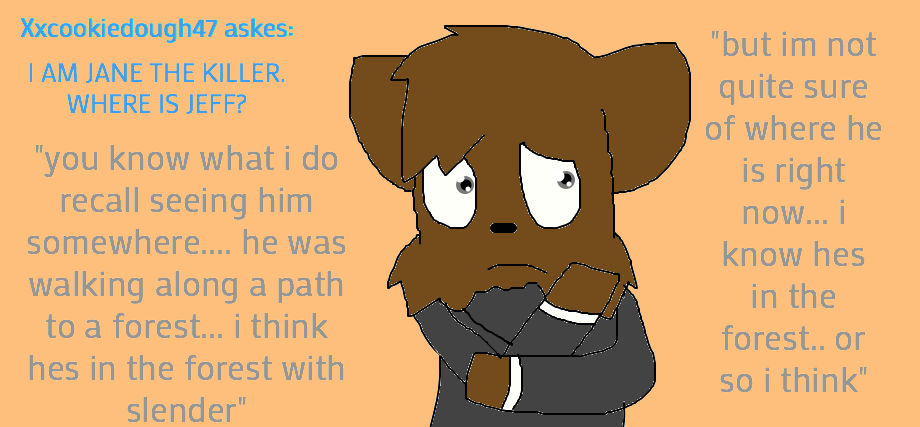 Wheres jeff? by GhostASFJerome on DeviantArt